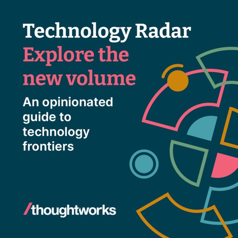 Thoughtworks Technology Radar Foresees ML Propelling IoT and Pragmatic ...